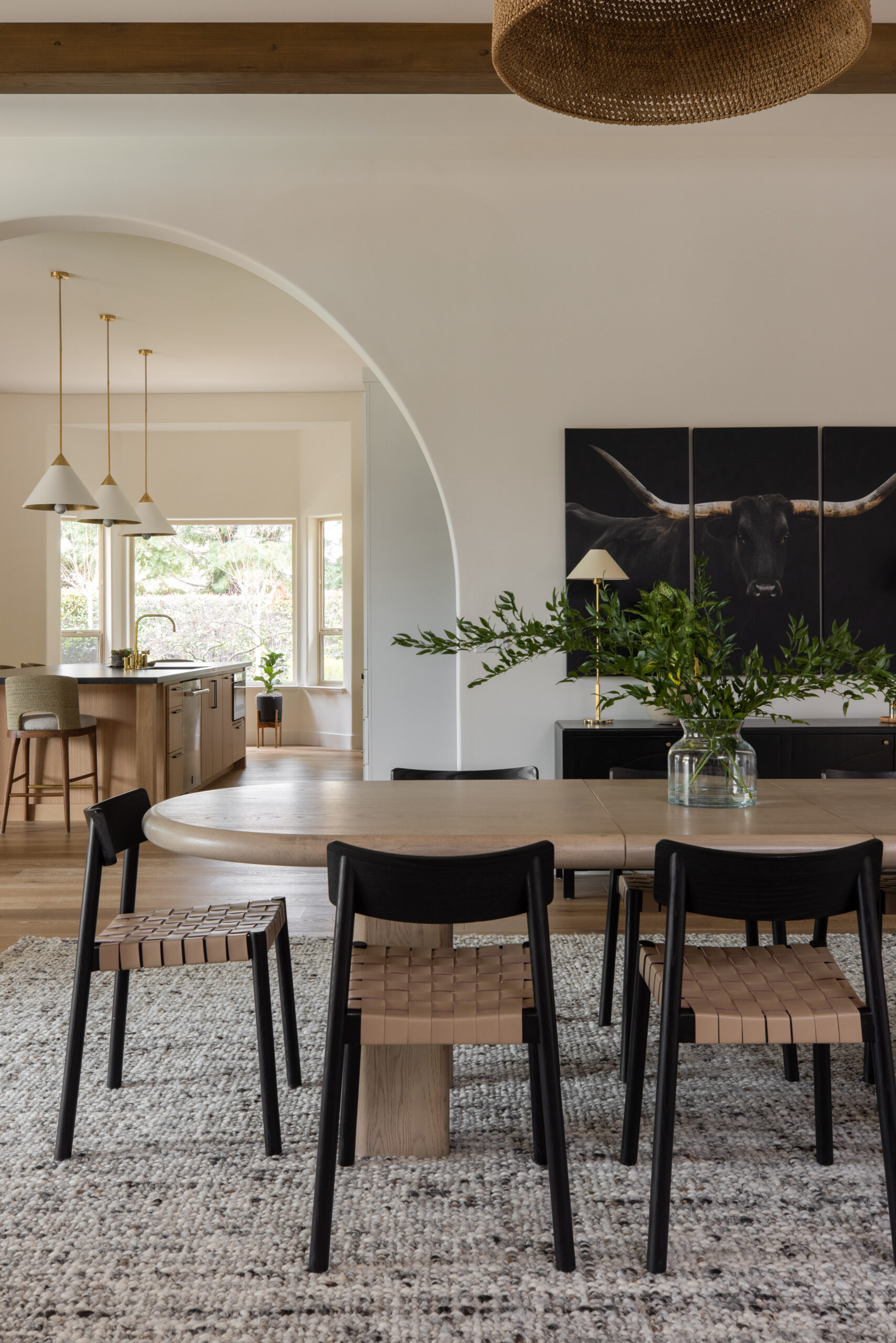 How to Create Separation in an Open Floor Plan Home Design